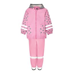 Playshoes Funktionsanzug 'Katze' Jungen Gr&ouml;&szlig;e 86 marine / grau / rosa / schwarz