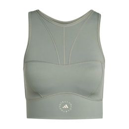 adidas by Stella McCartney Sporttop 'Training Crop' Damen Gr&ouml;&szlig;e XL/XXL mint / wei&szlig;