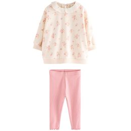 next Set girl size 98 Dusky pink / Pastel pink