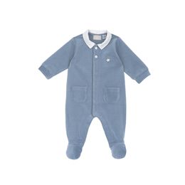 Chicco Schlafanzug Gr&ouml;&szlig;e 56 taubenblau