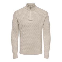 Only & Sons Only & Sons Pullover 'ONSLoui' Herren Gr&ouml;&szlig;e XXL beige