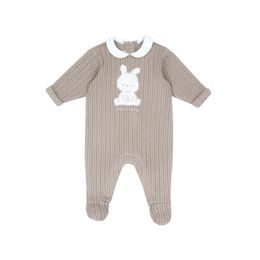 Chicco Schlafanzug Gr&ouml;&szlig;e 62 beige / wei&szlig;