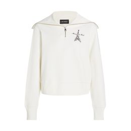 K by KARL LAGERFELD Karl Lagerfeld Sweatshirt Damen Gr&ouml;&szlig;e L schwarz / wei&szlig;