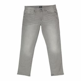 Buffalo David Bitton Graue Slim Jeans mit Logo