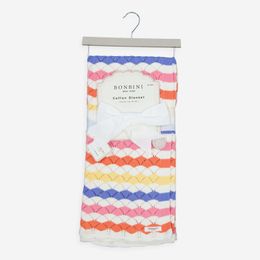 Mehrfarbige gestreifte Baby-Decke 71x96,5cm