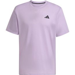 Adidas d4t T-Shirt Herren - lila - Gr. M