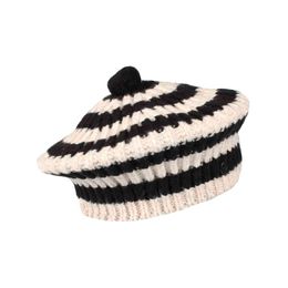 FRAAS Beanie female Black, White size One Size