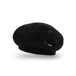 Vivisence Beanie '7037' female Black size Onesize