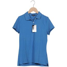 Tommy Hilfiger Poloshirt Damen Größe M Second Hand blau