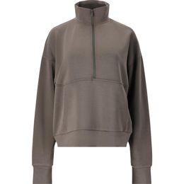 ENDURANCE ATHLECIA Athlecia Sweatshirt 'Jillnana' Damen Gr&ouml;&szlig;e L khaki