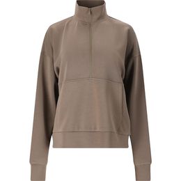 ENDURANCE ATHLECIA Athlecia Sweatshirt 'Jillnana' Damen Größe M braun