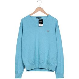 Gant Pullover Herren Größe XL Second Hand hellblau