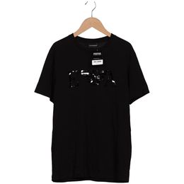Emporio Armani T-Shirt Herren Gr&ouml;&szlig;e S Second Hand schwarz