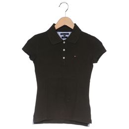 Tommy Hilfiger Poloshirt Damen Größe XS Second Hand grün