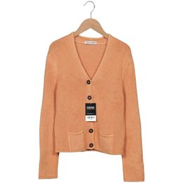Iris von Arnim Strickjacke Damen Größe XL Second Hand orange