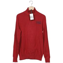 Tom Tailor Pullover Herren Größe M Second Hand rot