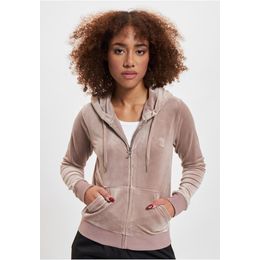 Juicy Couture Zip-Up Hoodie 'Robertson' female Brown size L
