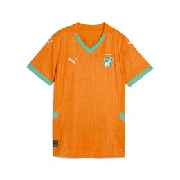 Puma Jersey 'Elfenbeink&uuml;ste 2025 Heimtrikot' female Orange size XXS