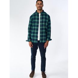 Legends Button Up Shirt 'Humphrey Flannel check shirt - Varsity Green' male Green size XL