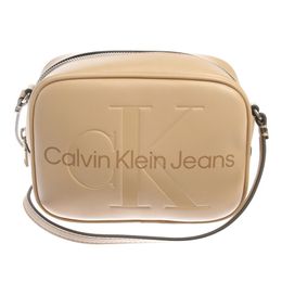Calvin Klein Schultertasche / Umh&auml;ngetasche Damen Gr&ouml;&szlig;e One Size camel