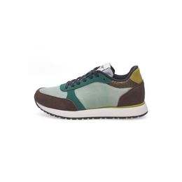 Woden Sneakers 'Ronja' Damen Gr&ouml;&szlig;e 36 schoko / oliv / mint / dunkelgr&uuml;n / schwarz / wei&szlig;