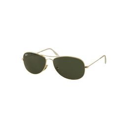 Ray-Ban Sonnenbrille Damen Gr&ouml;&szlig;e One Size Second Hand gold