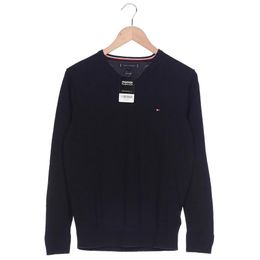 Tommy Hilfiger Pullover Herren Größe M Second Hand schwarz