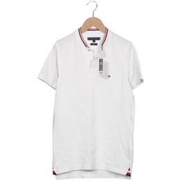 Tommy Hilfiger T-Shirt Herren Gr&ouml;&szlig;e S Second Hand wei&szlig;