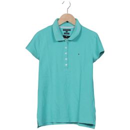 Tommy Hilfiger Poloshirt Damen Größe M Second Hand türkis