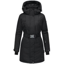 Navahoo Winter Coat 'Frostkuss 14' female Black size XXXL