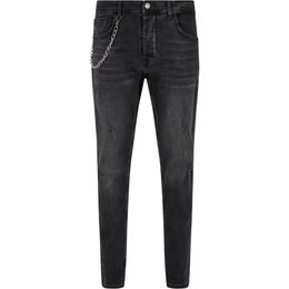 2Y Premium Jeans Herren Größe 38 schwarz