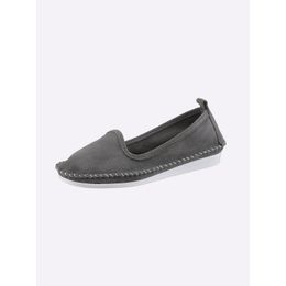 Andrea Conti Damen Slipper, grau, Gr&ouml;&szlig;e 38