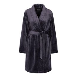 Triumph Short Bathrobe ' Fleece Robe ' female Grey size 46