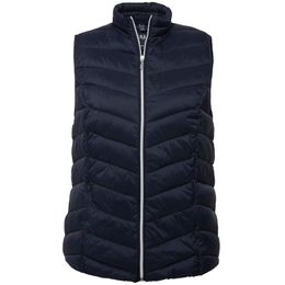 Ulla Popken Vest female Blue size 62-64