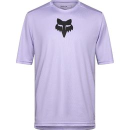 Fox Ranger Jersey Fox Head - MTB Jerseys kurzarm - Lila/Schwarz