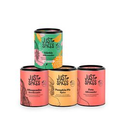 Just Spices Kürbis Gewürzset - Gewürzmischungen | 100% natürliche Zutaten | Gewürzsets | Geschenkideen