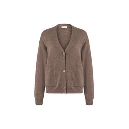 Maerz Muenchen Strickjacke Damen Gr&ouml;&szlig;e M braunmeliert