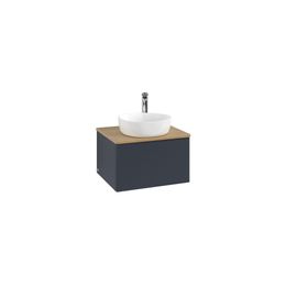 Villeroy & Boch V&B Waschtischunterschrank mit Frontstruktur -Beleuchtung Antao 60x36x50cm, HL, WBP hon. Oa, md b m Lac ; Villeroy & Boch (L29151HG)