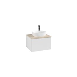 Villeroy & Boch V&B Waschtischunterschrank mit Frontstruktur -Beleuchtung Antao 60x36x50cm, HL, WBP botti., glo wh. Lac ; Villeroy & Boch (L29153GF)