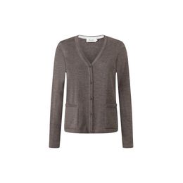 Maerz Muenchen Strickjacke Damen Gr&ouml;&szlig;e XXXL braunmeliert
