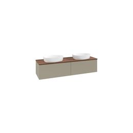 Villeroy & Boch V&B Waschtischunterschrank ohne Frontstruktur Antao 160x36x50cm, WBP w. wal, st. Gr m Lac ; Villeroy & Boch (K39012HK)