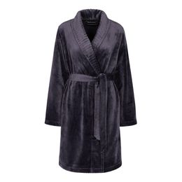 Triumph Morgenmantel ' Fleece Robe ' Damen Gr&ouml;&szlig;e XXXL dunkelgrau