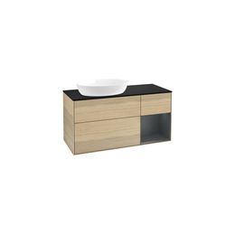Villeroy & Boch V&B Waschtischunterschrank Wandbeleuchtung Finion 120cm, Pl bla m, Reg md m Lac, Oa ven ; Villeroy & Boch (GA52HGPC)