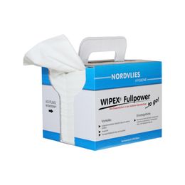 Wipex FULLPOWER Wischt&uuml;cher TO-GO wei&szlig; 100 T&uuml;cher 32 x 38cm Z-gefaltet (140540T)