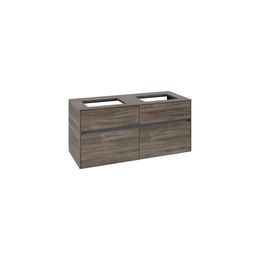 Villeroy & Boch V&B Waschtischunterschrank Collaro 120x54,8x50cm, f 2 WT, stone oak ; Villeroy & Boch (C11500RK)