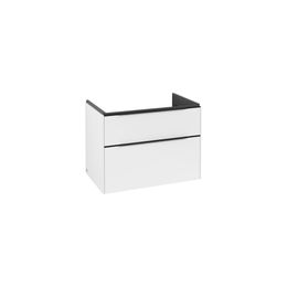 Villeroy & Boch V&B Waschtischunterschrank Subway 3.0 77,2x57,6x47,8cm, o LE/Gr vo bla, P wh. ; Villeroy & Boch (C57401VF)