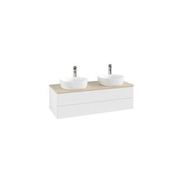 Villeroy & Boch V&B Waschtischunterschrank ohne Frontstruktur Antao 120x36x50cm, HL, WBP botti., wh. m Lac ; Villeroy & Boch (K24053MT)
