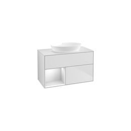 Villeroy & Boch V&B Waschtischunterschrank Finion 100, Pl wh. m, Reg wh. m Lac, wh. m Lac ; Villeroy & Boch (FA11MTMT)