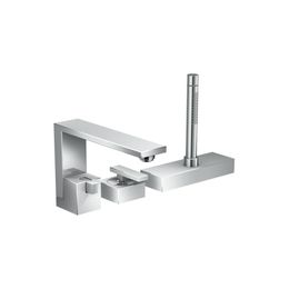 Hansgrohe 3-Loch-Bidet-Einhebelmischer Axor Edge A 210mm, WR-Mont., Diamantschl., chr (46431000)