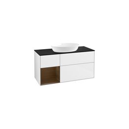 Villeroy & Boch V&B Waschtischunterschrank Finion 120cm, Pl b m, Reg wal ven, glo wh. Lac ; Villeroy & Boch (FA62GNGF)